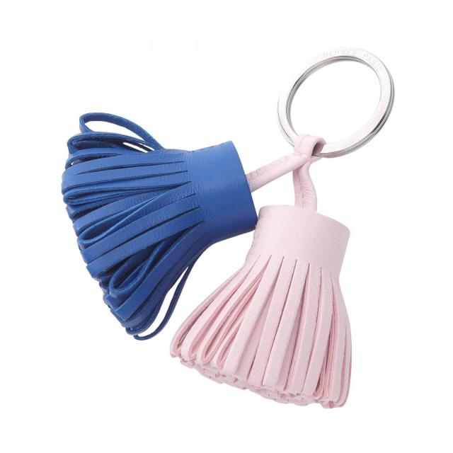 エルメス HERMES カルメン ウノドス ブルードマルト ローズサクラ チャーム アクセサリー アニョーミロ アニョーミロ レディース ブルー系 / ピンク系 【中古】