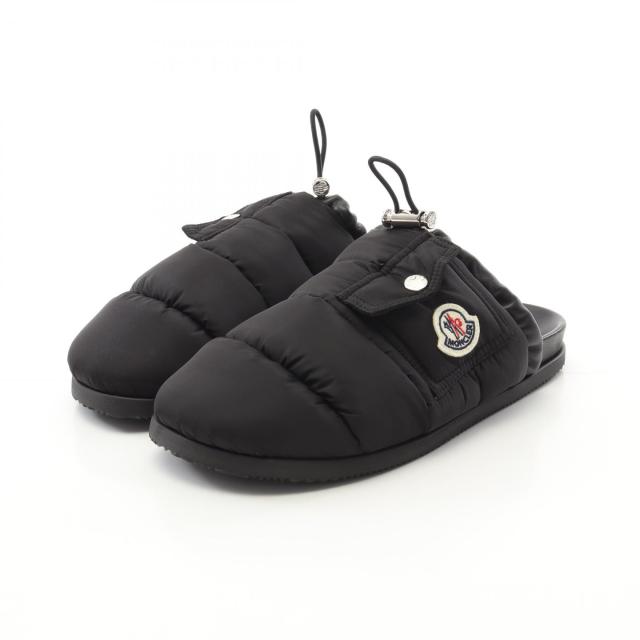 モンクレール MONCLER MON POCKET MULE サンダル 靴 ファブリック レディース ブラック系 4M00040M508099938 【新品】