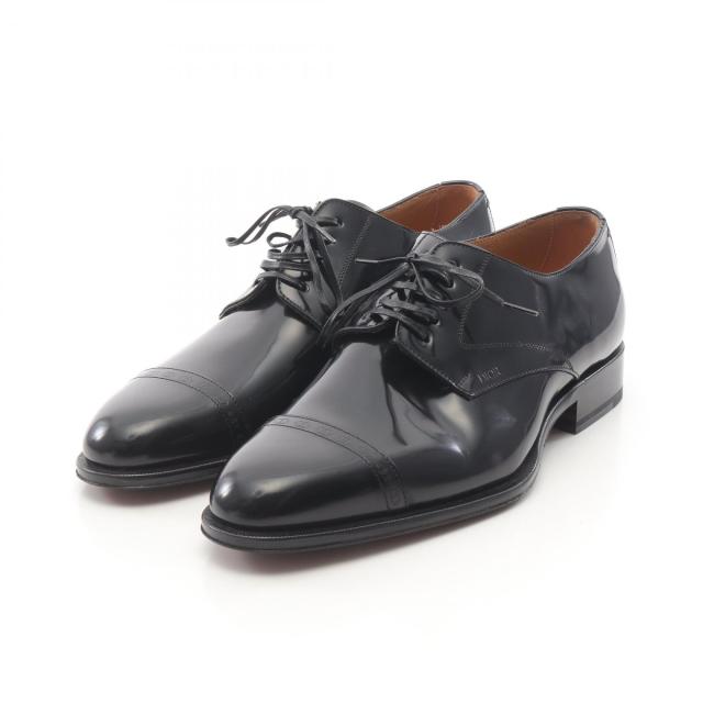 ディオール Dior ドレスシューズ 靴 レザー メンズ ブラック系 【中古】