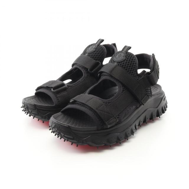 モンクレール MONCLER TRAILGRIP VELA サンダル 靴 キャンバス メッシュ レディース ブラック系 4L00110M380899937 【新品】