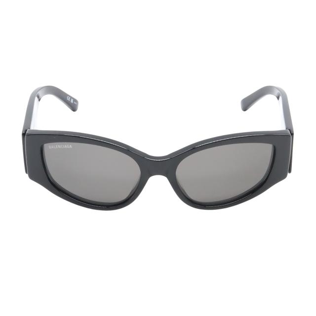 バレンシアガ BALENCIAGA サングラス サングラス 衣料品 プラスチック メンズ レディース ブラック系 BB0258S-001/SMT/SUN 【新品】