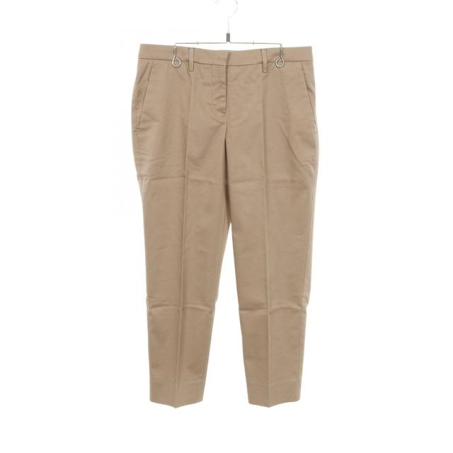 ミュウ ミュウ Miu Miu パンツ 衣料品 ボトムス コットン レディース ベージュ系 MP521 【中古】