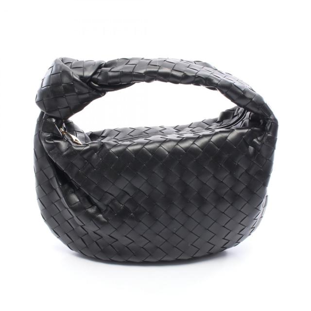 ボッテガヴェネタ BOTTEGA VENETA ティーン ジョディ ハンドバッグ バッグ レザー レディース ブラック系 690225VCPP08425 【新品】