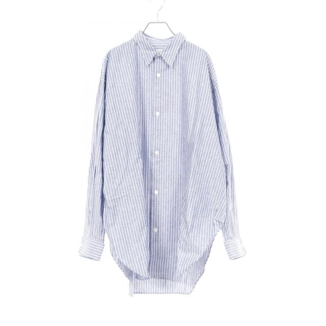 ヘドメイナー HED MAYNER ペーパータッチ オックスフォード 衣料品 トップス コットン メンズ ブルー系 HMMY60001A 【中古】