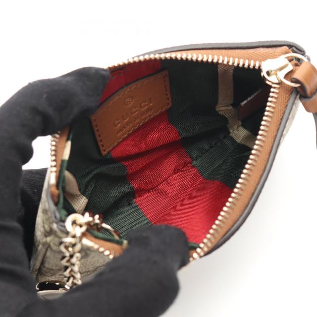 グッチ GUCCI GGエンブレム キーポーチ コインケース 財布 レザー PVC