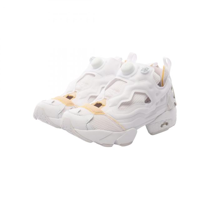 メゾンマルジェラ22 Maison Margiela 22 Maison Margiela 22 × Reebok Instapump Fury スニーカー 靴 ファブリック レディース ホワイト系 【中古】