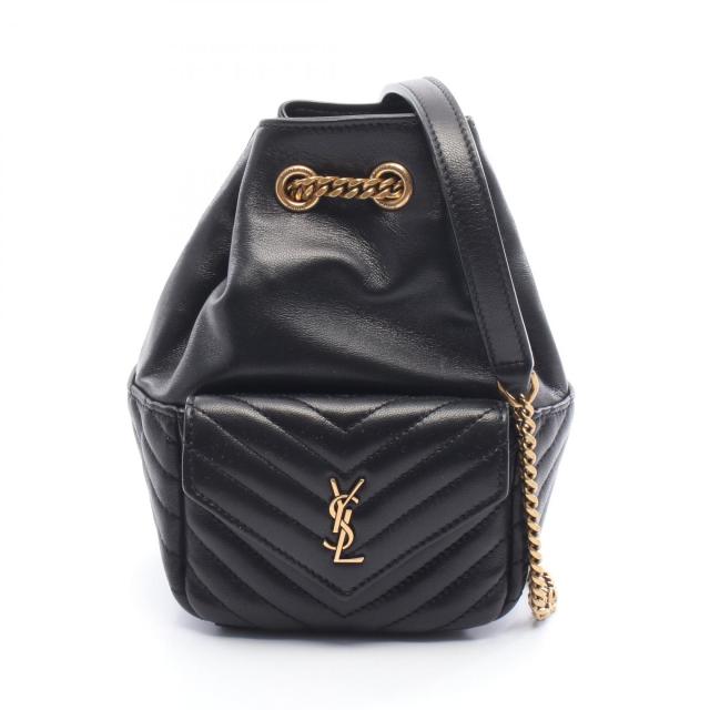 サンローランパリ SAINT LAURENT PARIS ジョー ミニ バケットバッグ ショルダーバッグ バッグ レザー レディース ブラック系 7607451EL071000 【新品】