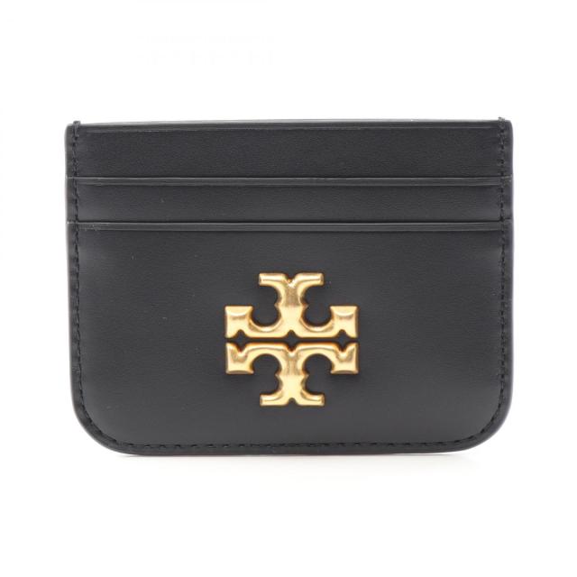 トリーバーチ Tory Burch ELENOR エレノア カードケース アクセサリー レザー レディース ブラック系 86346001 【新品】