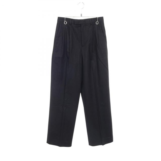 セリーヌ CELINE パンツ 衣料品 ボトムス ウール レディース ブラック系 2P580399F 【中古】