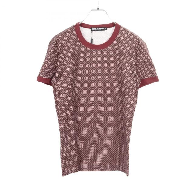 ドルチェアンドガッバーナ DOLCE & GABBANA カットソー 衣料品 トップス コットン メンズ ボルドー系 G8CQ2T 【中古】