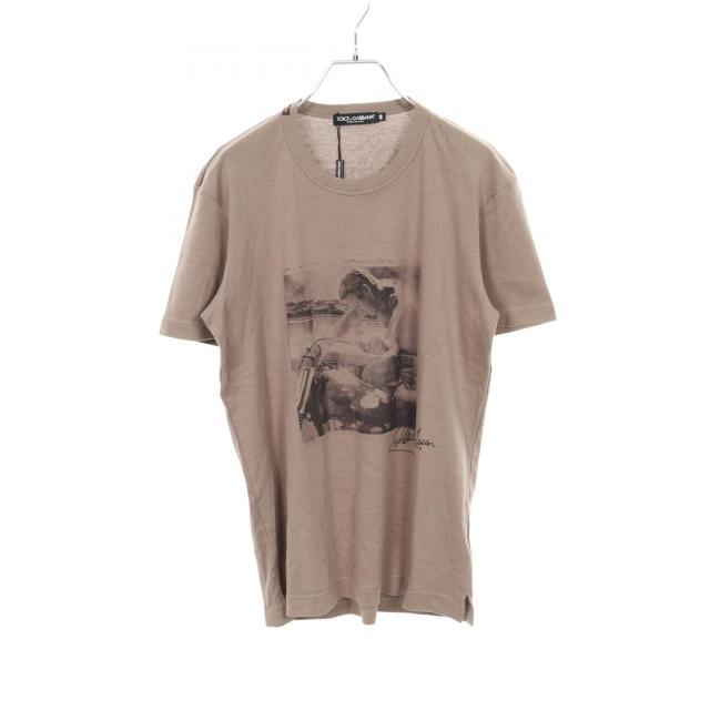 ドルチェアンドガッバーナ DOLCE & GABBANA カットソー 衣料品 トップス コットン メンズ ブラウン系 G8DZ6T 【中古】
