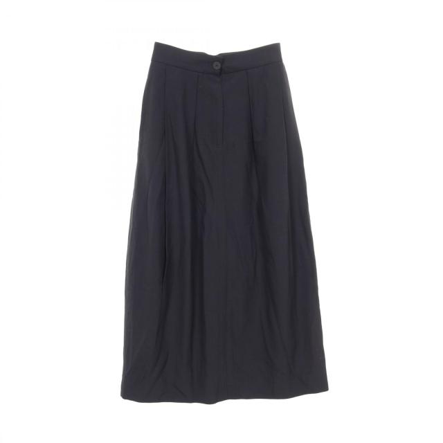 スタジオニコルソン STUDIO NICHOLSON DOUBLE PLEAT SKIRT スカート 衣料品 ボトムス レーヨン ウール レディース ブラック系 【中古】