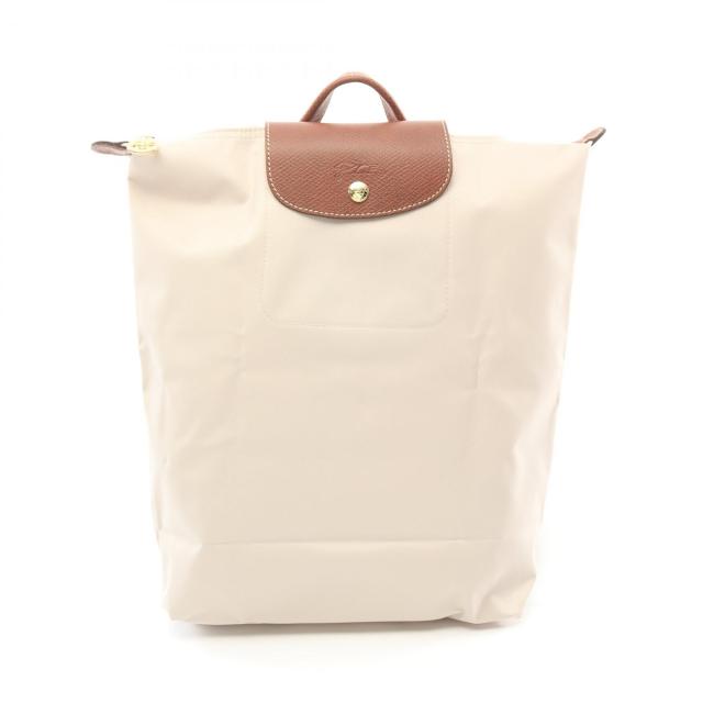 ロンシャン Longchamp ル プリアージュ オリジナル M リュックサック バックパック バッグ レザー ファブリック レディース ベージュ系 / ブラウン系 10284089P71 【新品】