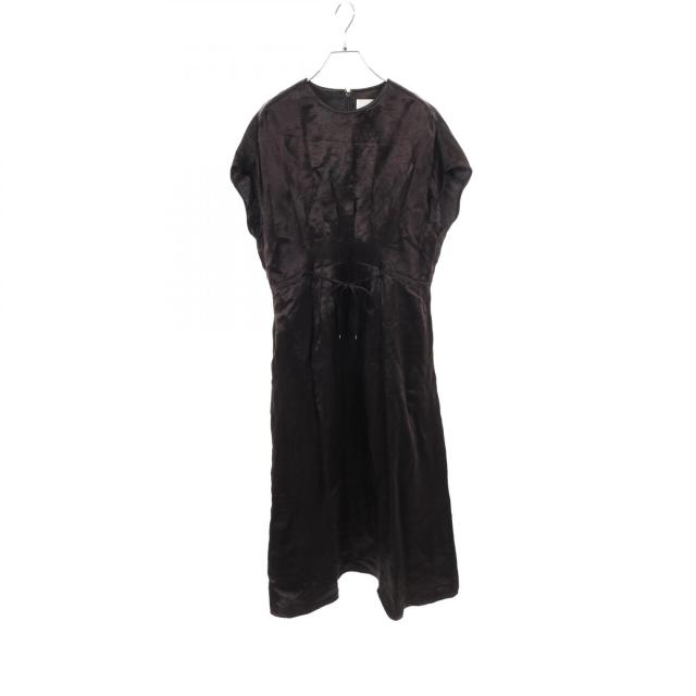 シクラス CYCLAS ワンピース 衣料品 トップス ファブリック アセテート レディース ブラック系 R04-52013 【中古】