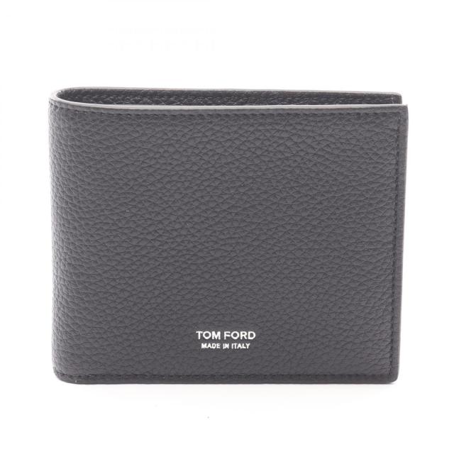 トムフォード TOM FORD 札入れ 財布 レザー メンズ ブラック系 Y0228LCL158S1N001 【新品】