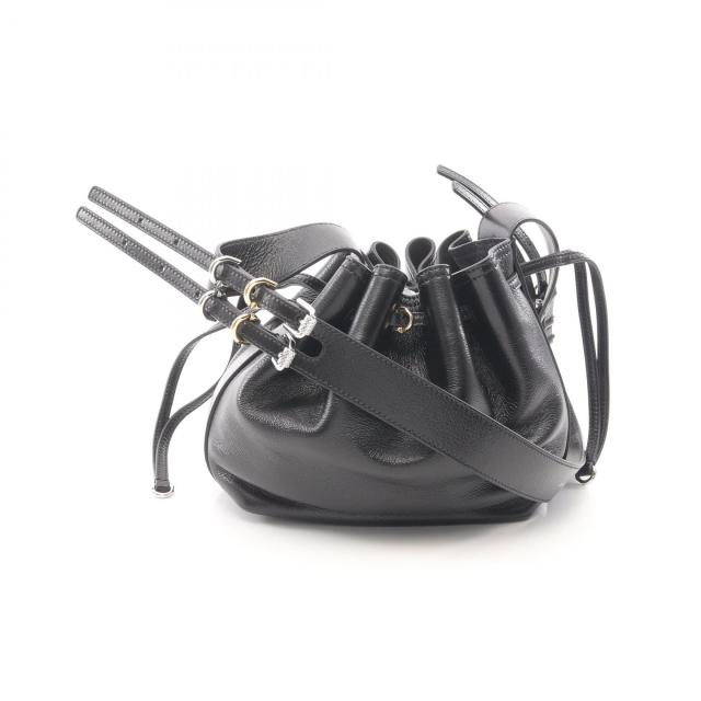 ジバンシィ GIVENCHY PUMPKIN パンプキン スモール ショルダーバッグ バッグ レザー レディース ブラック系 BB510XB1Q7001 【新品】