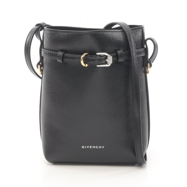 ジバンシィ GIVENCHY VOYOU ヴォワイユー ショルダーバッグ バッグ レザー レディース ブラック系 BB60NAB1Q7001 【新品】