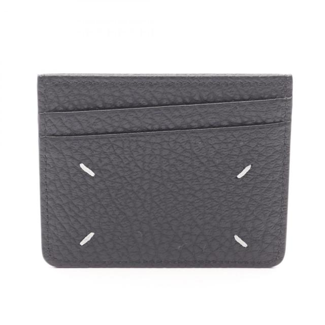 メゾン マルジェラ Maison Margiela カードケース アクセサリー レザー メンズ レディース ブラック系 SA1VX0006P4455T8013 【新品】