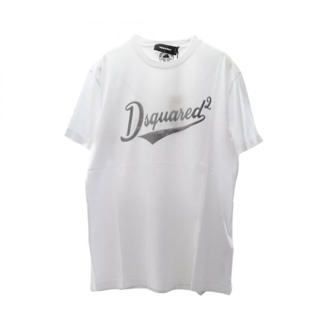 ディースクエアード DSQUARED2 カットソー 衣料品 トップス コットン メンズ ホワイト系 S74GD1394D20020100L 【新品】