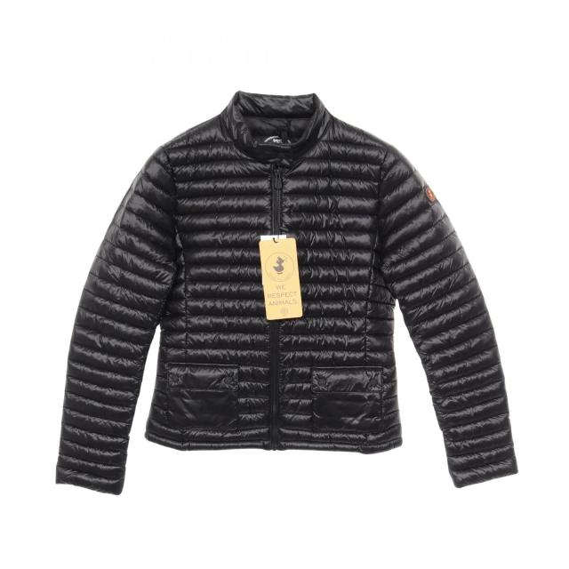 セーブザダック SAVE THE DUCK ダウンジャケット 衣料品 アウター ナイロン レディース ブラック系 D30860WLOVY2010000M 【新品】