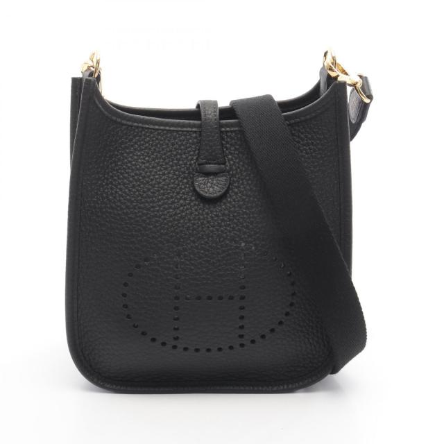 エルメス HERMES エヴリンTPM アマゾン ショルダーバッグ バッグ トリヨンクレマンス トリヨンクレマンス レディース ブラック系 【中古】