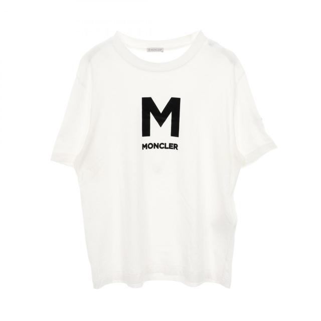 モンクレール MONCLER カットソー 衣料品 トップス コットン レディース ホワイト系 【中古】
