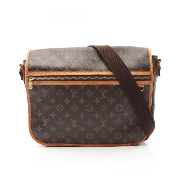 ルイ・ヴィトン LOUIS VUITTON メッセンジャーGM ボスフォール ショルダーバッグ バッグ PVCコーティングキャンバス レザー モノグラム メンズ レディース ブラウン系 M40105 【中古】