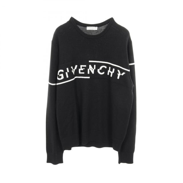 ジバンシィ GIVENCHY ニット 衣料品 トップス ウール メンズ ブラック系 【中古】