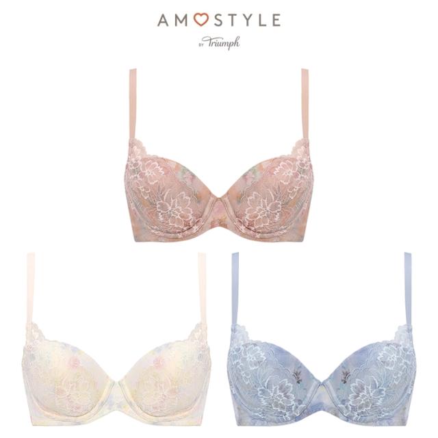 セール30%OFF(アモスタイル)AMOSTYLE 夢みるブラ ブラジャー スカイヴェール(B,C,Dカップ) AMST1425 WHU JX ...