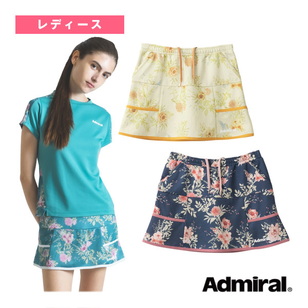 [アドミラル(Admiral) テニスウェア（レディース） ]ラインヘムフラワースコート レディース ATLA515