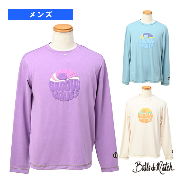 [バルデマッチ テニスウェア（メンズ/ユニ）]ロングTシャツ／メンズ（BDM-E1109）