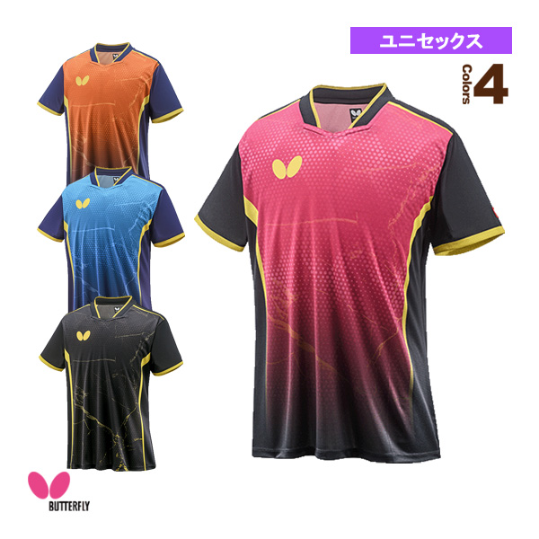 [バタフライ 卓球ウェア（メンズ/ユニ）]エリスター10シャツ／ユニセックス（46280）