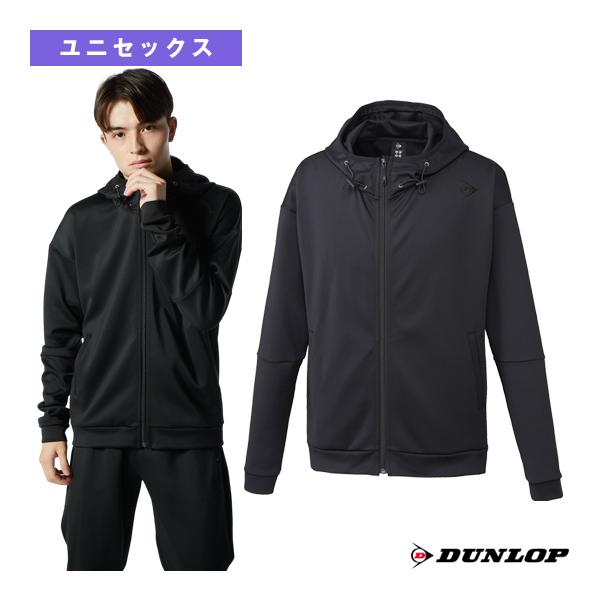 [ダンロップ テニスウェア（メンズ/ユニ）]フード付きスウェットシャツ／ユニセックス（DAN-3400）