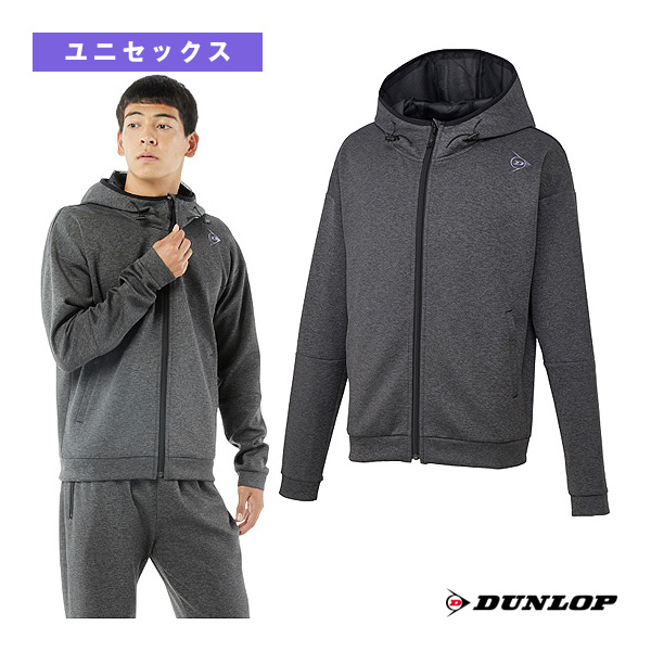 [ダンロップ テニスウェア（メンズ/ユニ） ]フード付きスウェットシャツ ユニセックス DAN-3500