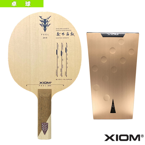[エクシオン 卓球ラケット ]フィールZX3 FEEL ZX 3 ストレート 21703