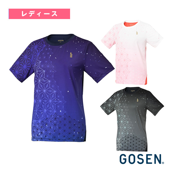 [ゴーセン テニスウェア（レディース）]ゲームシャツ レディース T2501