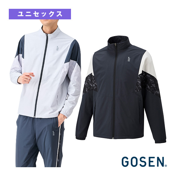 [ゴーセン テニスウェア（メンズ/ユニ）]ウィンドウォーマージャケット 裏起毛 ユニセックス Y2440