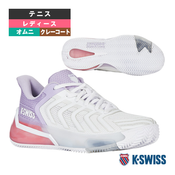 [K-SWISS テニスシューズ ]ウルトラショット4HB Ultrashot 4 HB レディース KS94438182WP