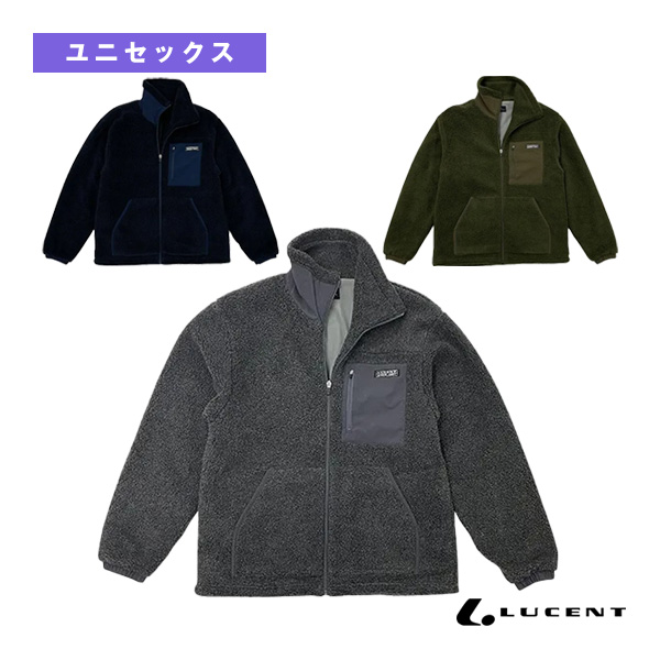 [ルーセント テニスウェア（レディース） ]ボアブルゾン ユニセックス XLW-315