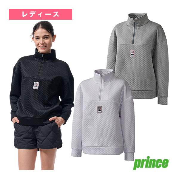 [プリンス テニスウェア（レディース） ]ハーフジップ レディース WF5510
