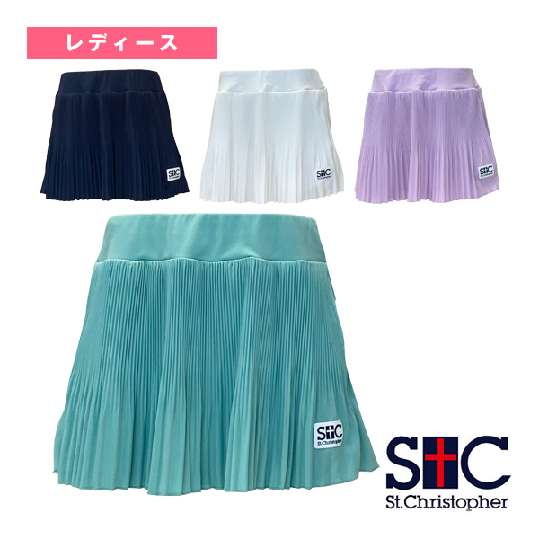 [セントクリストファー テニスウェア（レディース） ]クリスタルプリーツゲームスコート レディース STC-BEW6502