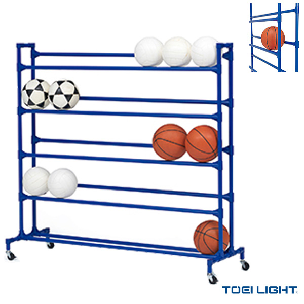 [TOEI(トーエイ) オールスポーツ設備・備品 ][送料別途]ボール整理棚YZ5 B-2663