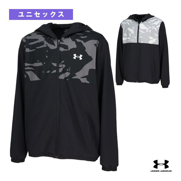 [アンダーアーマー オールスポーツウェア（メンズ/ユニ） ]ウーブンフルジップフードジャケット UA WOVEN FULL-ZIP HOODED JACKET ユニセックス 6007975