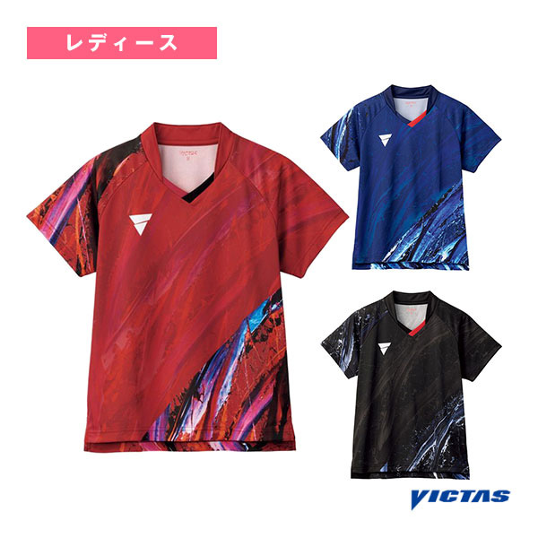 [ヴィクタス 卓球ウェア（レディース）]V-NLGS408 ゲームシャツ レディース 512404