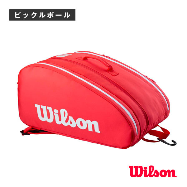 [ウィルソン ピックルボールバッグ]ピックルボール ツアー レッドバッグ PICKLEBALL SUPER TOUR RED BAG WR8909501001