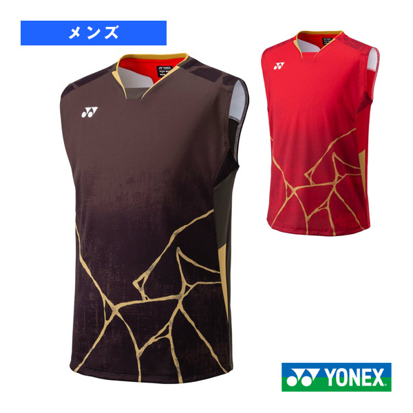 [ヨネックス バドミントンウェア（メンズ/ユニ） ]ゲームシャツ ノースリーブ メンズ 10731