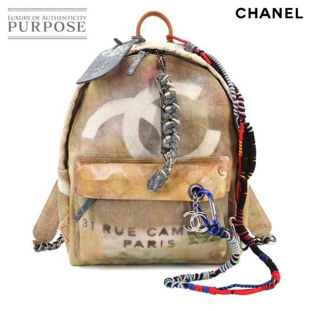 未使用 展示品 シャネル バッグ アクト2 グラフィティ バックパック リュック キャンバス A92352 レディース 90263185 【中古】ブランド