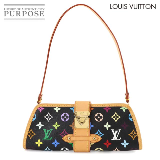 美品 ルイ ヴィトン バッグ モノグラム マルチカラー シャーリー ショルダー バッグ ノワール レディース 90279083 【中古】ブランド
