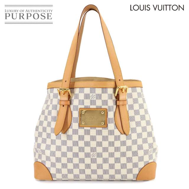 ルイ ヴィトン バッグ ダミエ アズール ハムステッド MM トート バッグ ホワイト N51206 レディース 90280745 【中古】ブランド