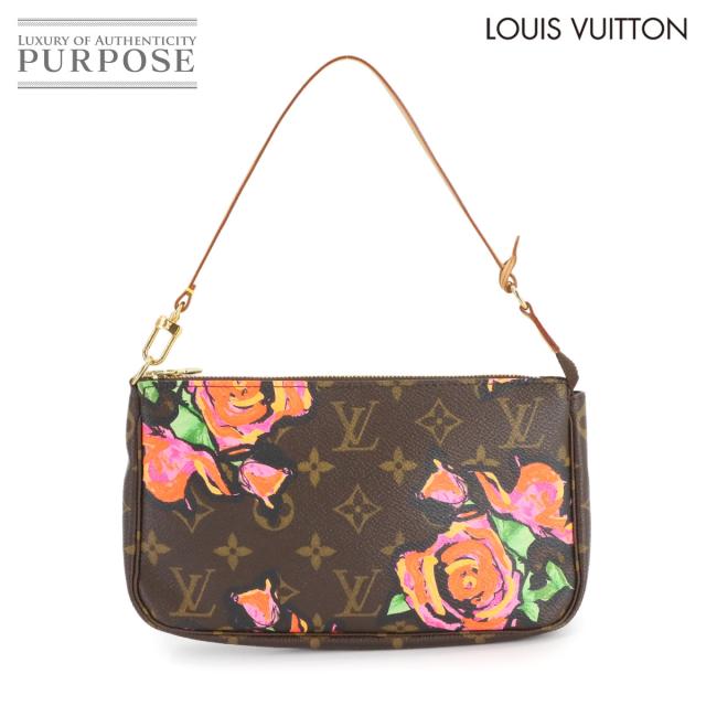 未使用 展示品 ルイ ヴィトン バッグ モノグラム ローズ ポシェット アクセソワール ハンド レディース 90282129 【中古】ブランド
